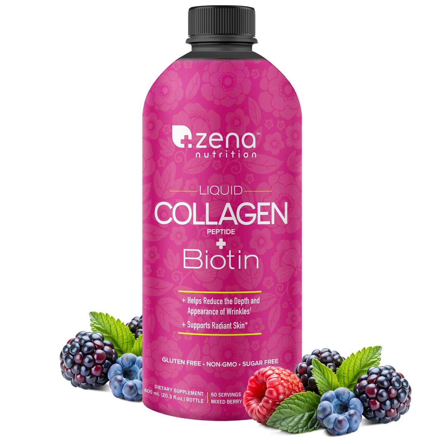 Zena Liquid Collagen + Biotin – Zena Nutrition