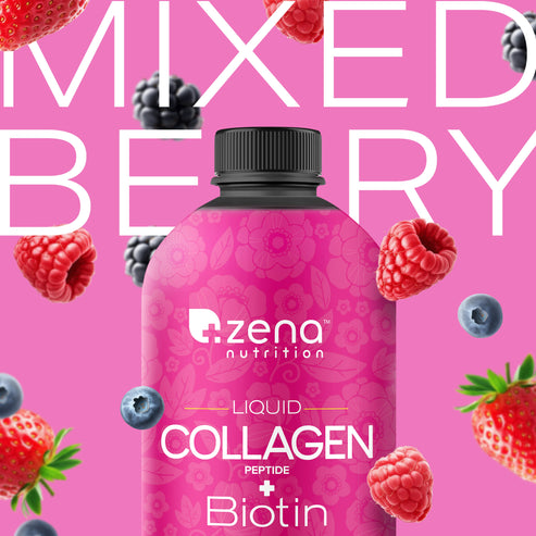 Zena Liquid Collagen + Biotin – Zena Nutrition