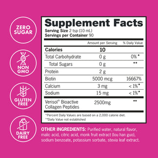 Zena Liquid Collagen + Biotin – Zena Nutrition