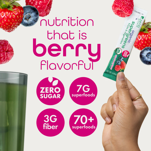 Zena Organic Supergreens Stickpack – Zena Nutrition