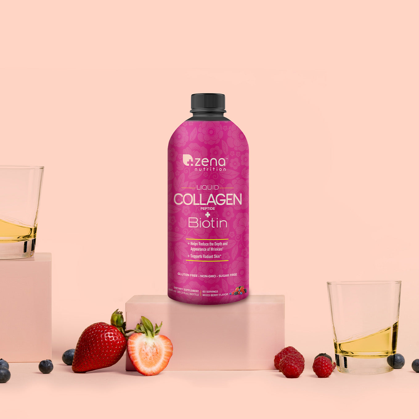 Zena Liquid Collagen + Biotin – Zena Nutrition