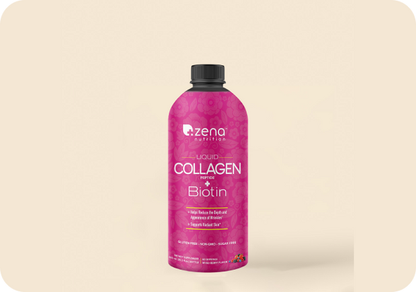 Zena Liquid Collagen + Biotin – Zena Nutrition